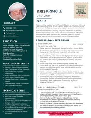 Seasonal Employment: The Labor Market of Santa Claus - Lloyd Staffing